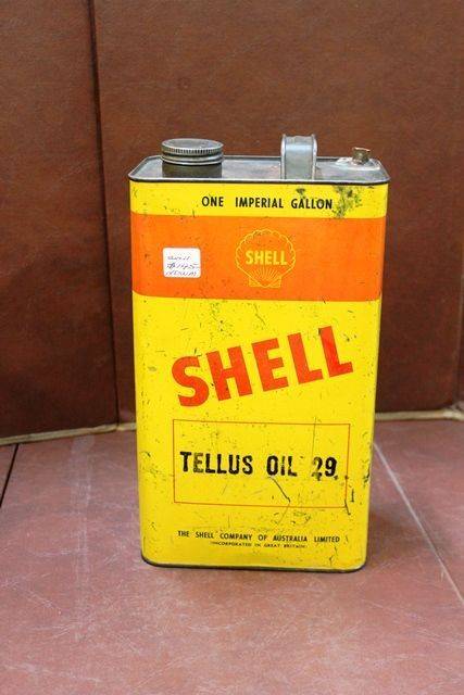 Shell Gallon Oil Tin | XXXX Antique Complex