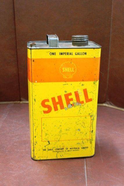 Shell Gallon Oil Tin | XXXX Antique Complex