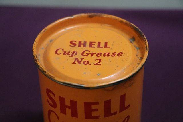 Shell Grease 1 Lb Cup Grease No.2 Tin | XXXX Antique Complex