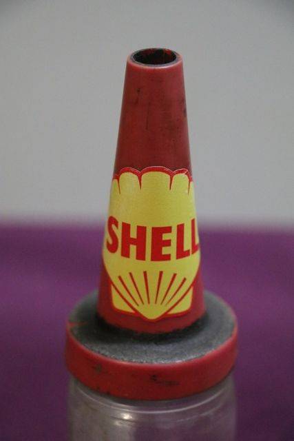 Shell Fuel Additive Bottle + Plastic Top | XXXX Antique Complex