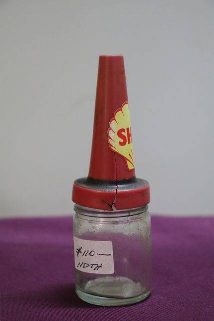 Shell Fuel Additive Bottle + Plastic Top | XXXX Antique Complex