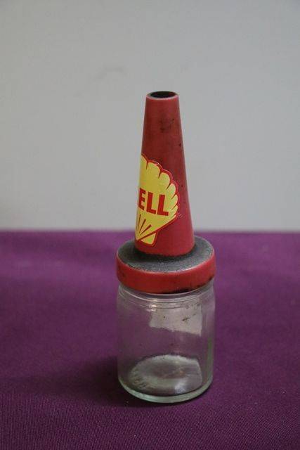 Shell Fuel Additive Bottle + Plastic Top | XXXX Antique Complex