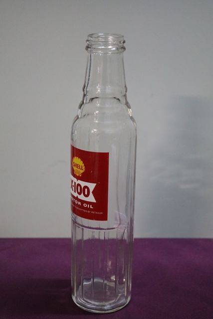 Shell X-100 Motor Oil Bottle | XXXX Antique Complex