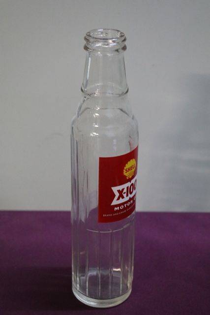 Shell X-100 Motor Oil Bottle | XXXX Antique Complex