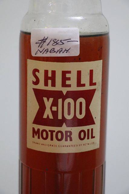 Shell X-100 Motor Oil Bottle | XXXX Antique Complex