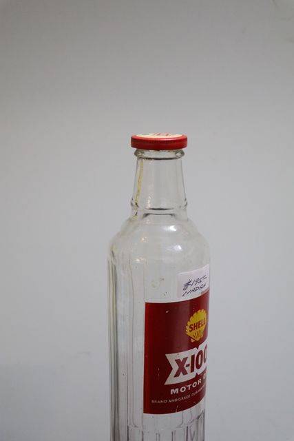 Shell X-100 Motor Oil Bottle | XXXX Antique Complex