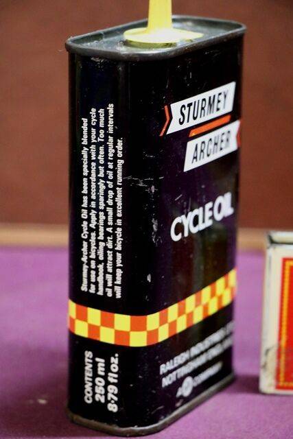 Sturmey Archer Cycle Oil 250ml Oiler. | XXXX Antique Complex