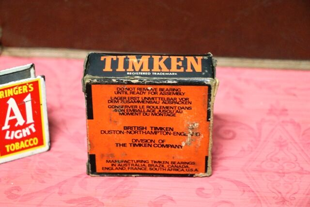 Timken Tapered Roller Bearing. LM48548-LM48510. | XXXX Antique Complex