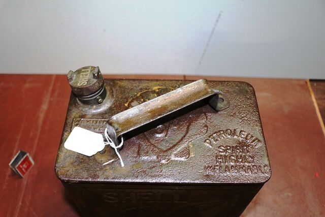 Vintage 2 Gallon Running Board Can for Early Shell Aviation | XXXX ...