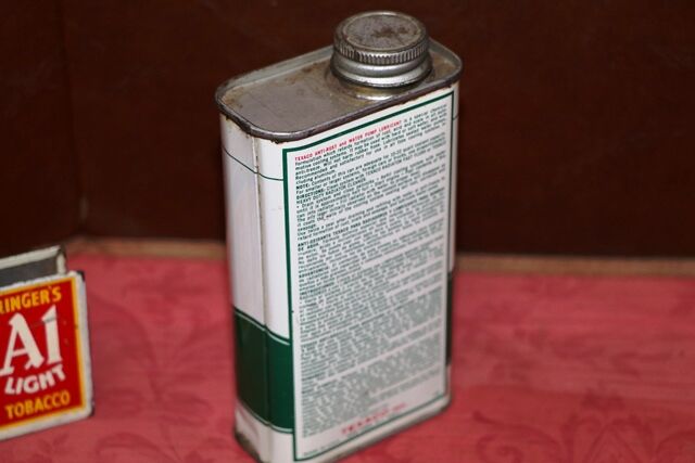 Vintage 8oz Texaco Radiator Anti Rust Tin. | XXXX Antique Complex