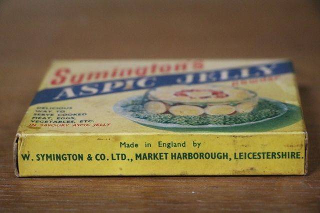 Vintage Aspic Jelly Powder Packet | XXXX Antique Complex