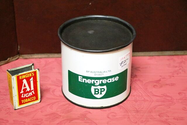 Vintage BP Energrease 500 grams Grease Tin. | XXXX Antique Complex