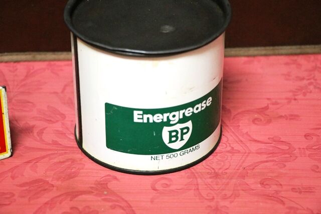 Vintage BP Energrease 500 grams Grease Tin. | XXXX Antique Complex