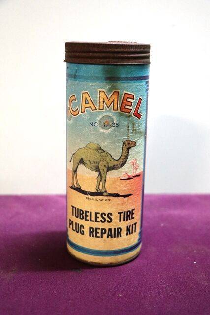 Vintage Camel Tire Repair Kit. | XXXX Antique Complex