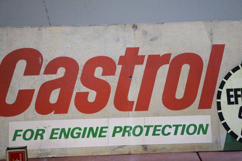 Vintage Castrol GTX Tin Rack Sign. # | XXXX Antique Complex