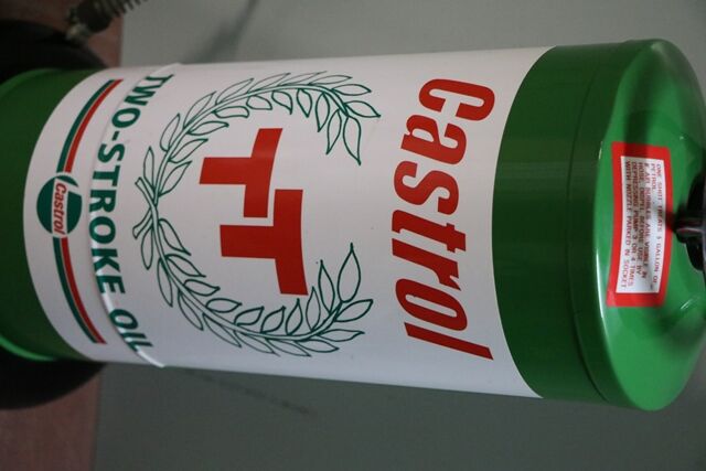 Vintage Castrol Two-Stroke Forecourt Dispenser. | XXXX Antique Complex