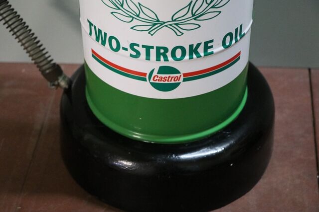 Vintage Castrol Two-Stroke Forecourt Dispenser. | XXXX Antique Complex
