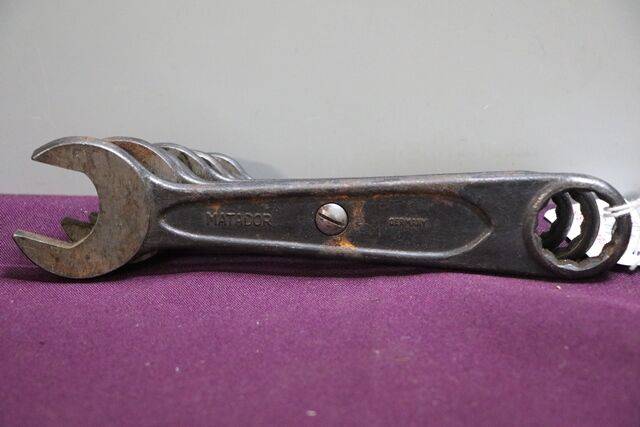 Vintage Combination Spanners Set of 6 Matador Germany | XXXX Antique ...