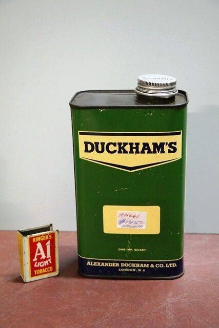 Vintage Duckhams One Imperial Quart Oil Tin. | XXXX Antique Complex