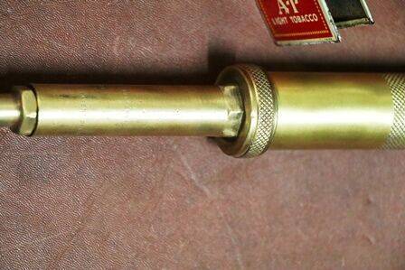 Vintage ENOTS Autoram Special Brass Grease Gun. | XXXX Antique Complex