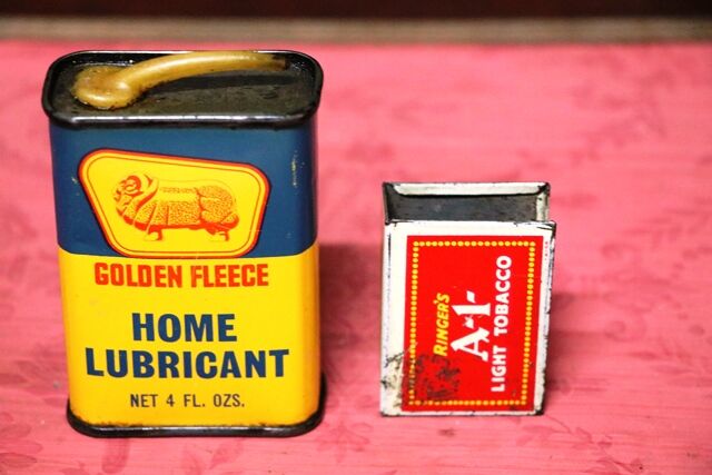 Vintage Golden Fleece Duo Home Lubricant Handy Oiler. | XXXX Antique ...