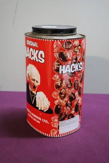 Vintage Original Hacks Toffee Pictorial Tin | XXXX Antique Complex