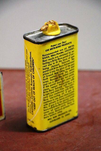 Vintage Handy Oiler. Brite-Bore Gun Bore Cleaner. | XXXX Antique Complex