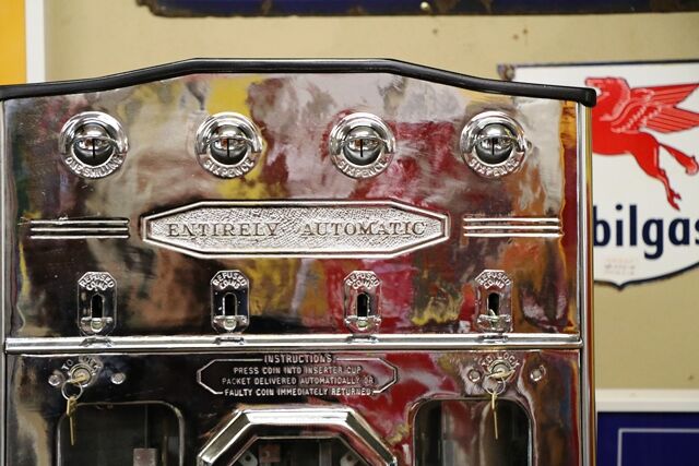 Vintage Harper Automatics Cigarette Vending Machine. # | XXXX Antique ...