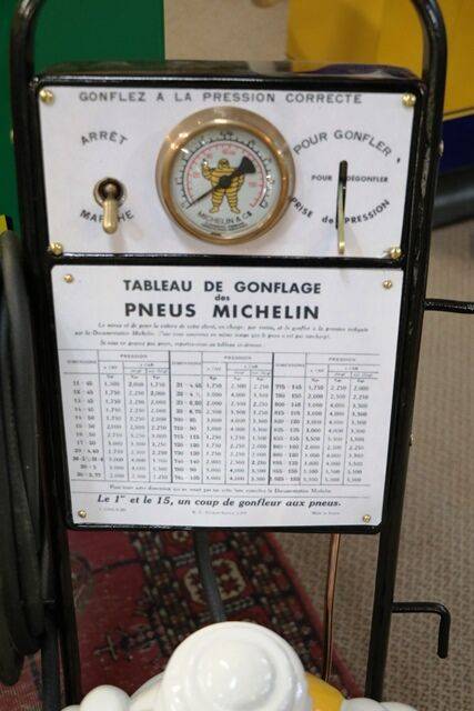 Vintage Michelin Bibendum Trolley Compressor.# | XXXX Antique Complex