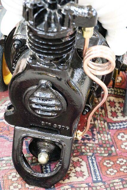 Vintage Michelin Bibendum Trolley Compressor.# | XXXX Antique Complex