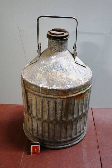 Vintage Petrol Can Marked REGENT Oil Co Ltd. # | XXXX Antique Complex