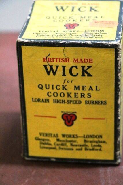 Vintage WICK for Cookers Boxed Wick. | XXXX Antique Complex