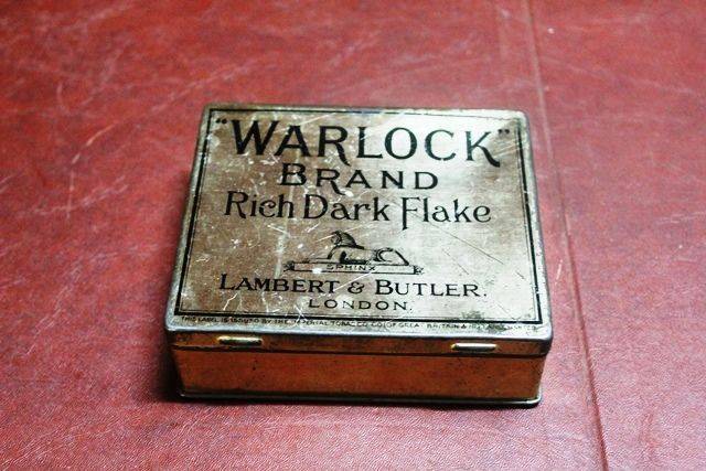 Warlock Brand Tobacco Tin | XXXX Antique Complex