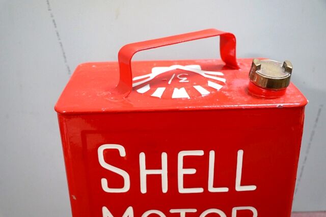 Well Restored 1949 Shell Motor Spirit Running Board Fuel Can. | XXXX ...