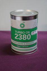BP One Quart Turbo Oil 2380 Tin | XXXX Antique Complex
