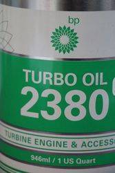 BP One Quart Turbo Oil 2380 Tin | XXXX Antique Complex
